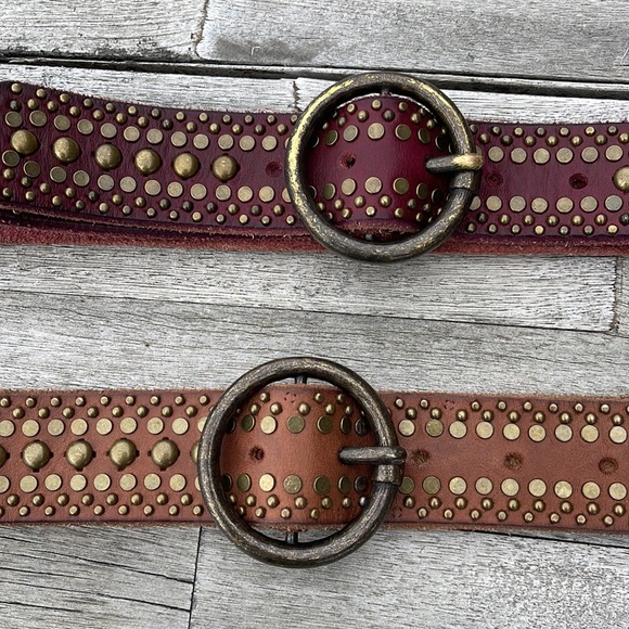 Sundance | Accessories | Amsterdam Heritage Studded Leather Belts 75ea ...